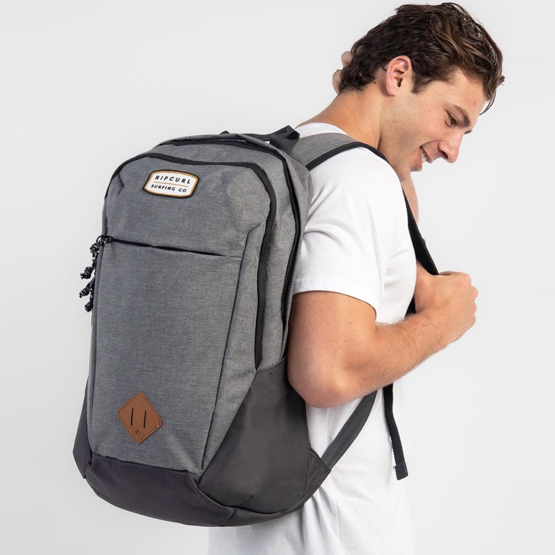 Jual Tas Rip Curl Overtime 30L Driven Backpack Grey Black RIPCURL ...