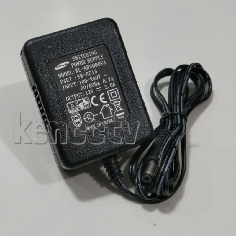Jual adaptor 12v 2a samsung kotak colok langsung | Shopee Indonesia