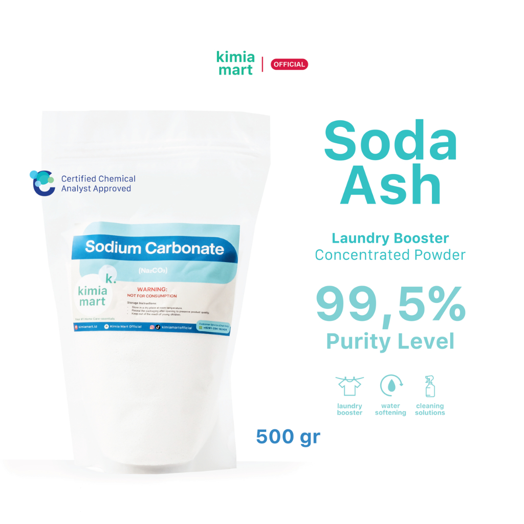 Jual Soda Ash Dense - Laundry Booster / Washing Soda Pembersih dan ...