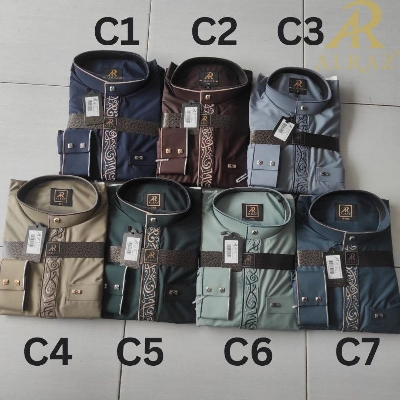 Jual Jubah Alraz Ibnu Syirin Bordir Jubah Al Raz Manset Premium ...
