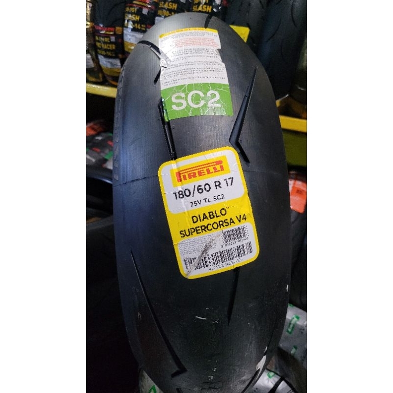 Jual BAN MOGE PIRELLI DIABLO SUPERCORSA V4 180/60-17 PRODUKSI BARU ...