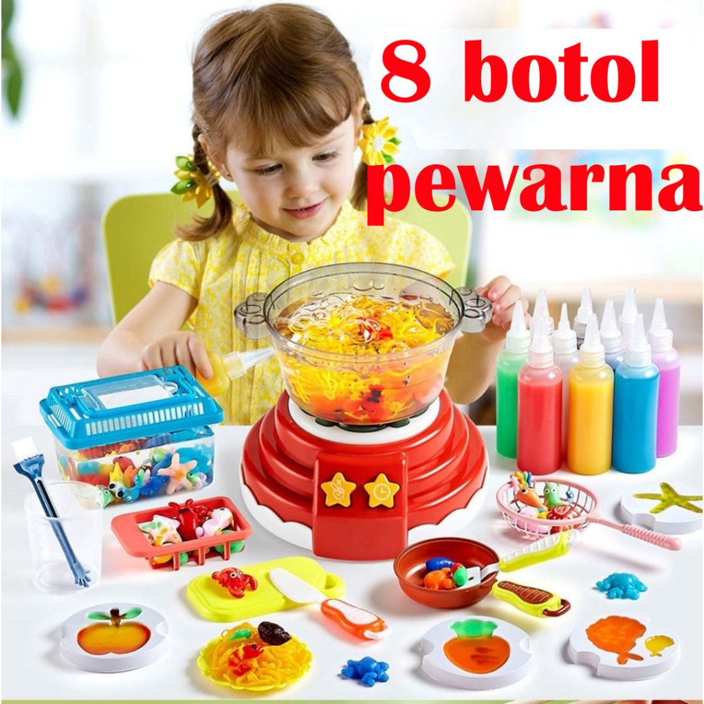 Jual Mainan Edukasi Edukatif Water Jelly DIY Magical Magic Jelly ...