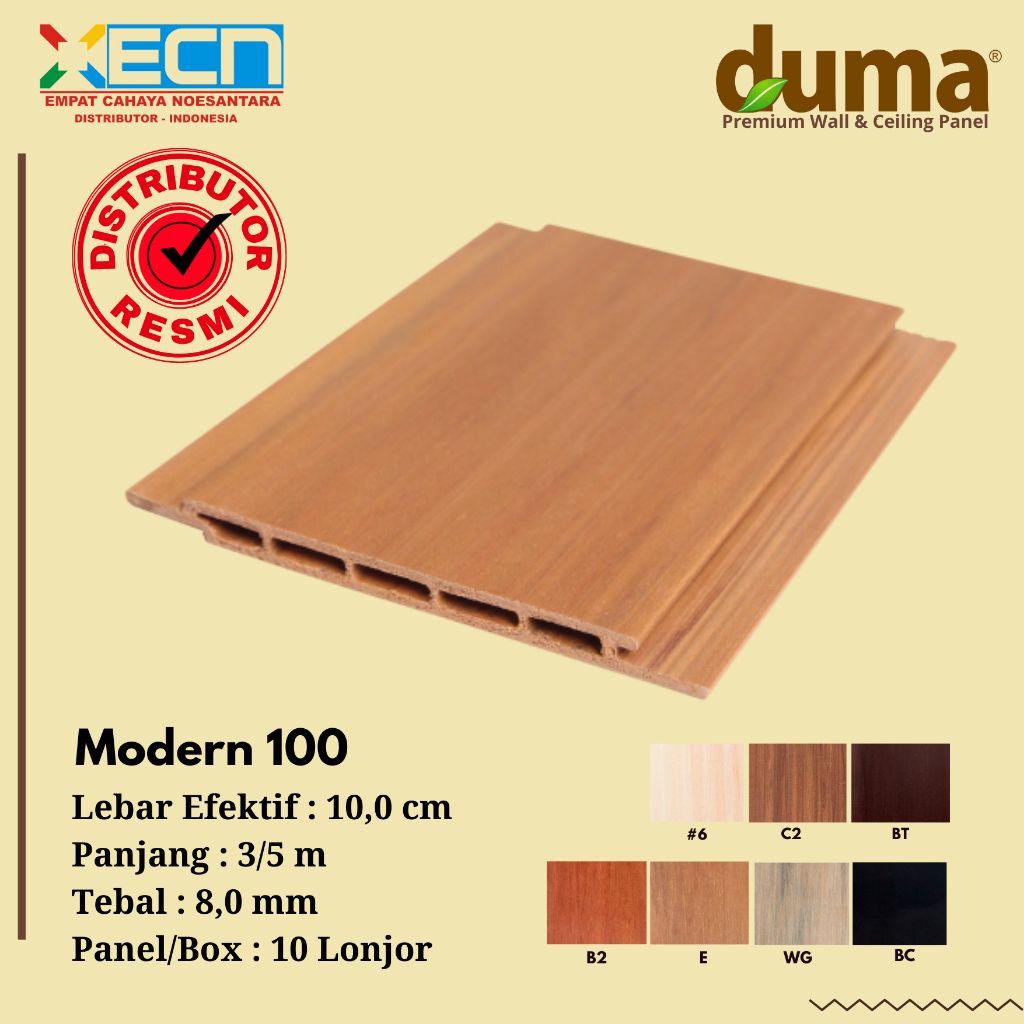 Jual DUMA® PANEL WPC TIPE MODERN 100 | Shopee Indonesia