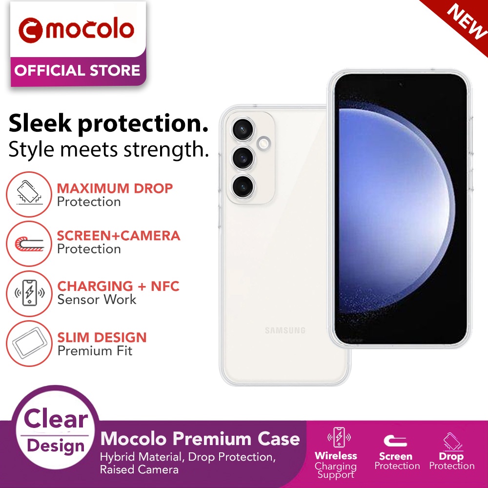 Jual Mocolo Case Samsung Galaxy S23 FE - PREMIUM Clear Casing | Shopee ...