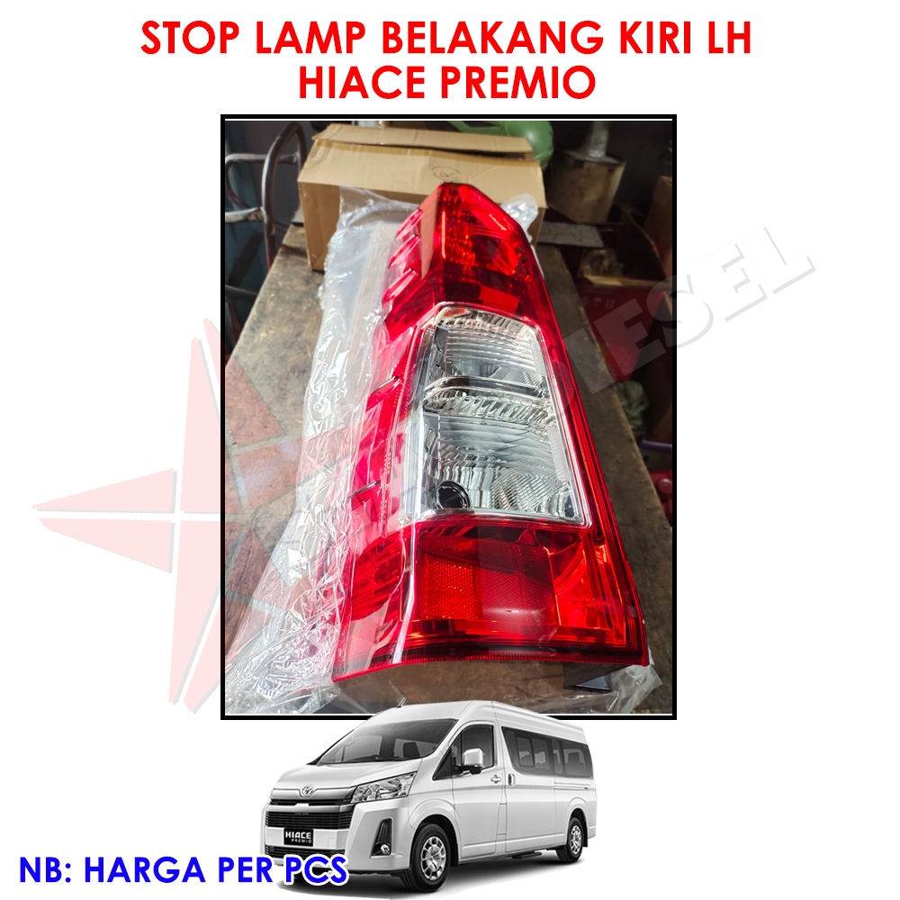 Jual LAMPU BELAKANG KIRI LH HIACE PREMIO STOP LAMP HIACE PREMIO ...