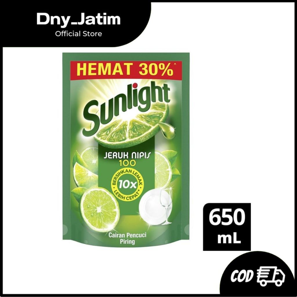 Jual Sunlight Sabun Cuci Piring Refill; Kemasan Pouch 650 ml | Shopee ...