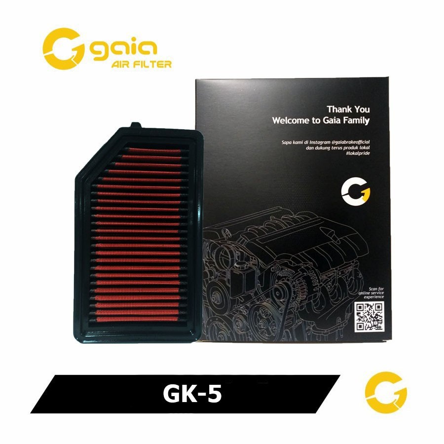 Jual Filter Udara Racing GAIA Honda GK5 5880 ORIGINAL | Shopee Indonesia