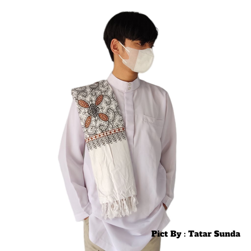 Jual Sorban Khasmiri Terompa Nabi / Sorban Habaib / Aridha Motif Logo ...