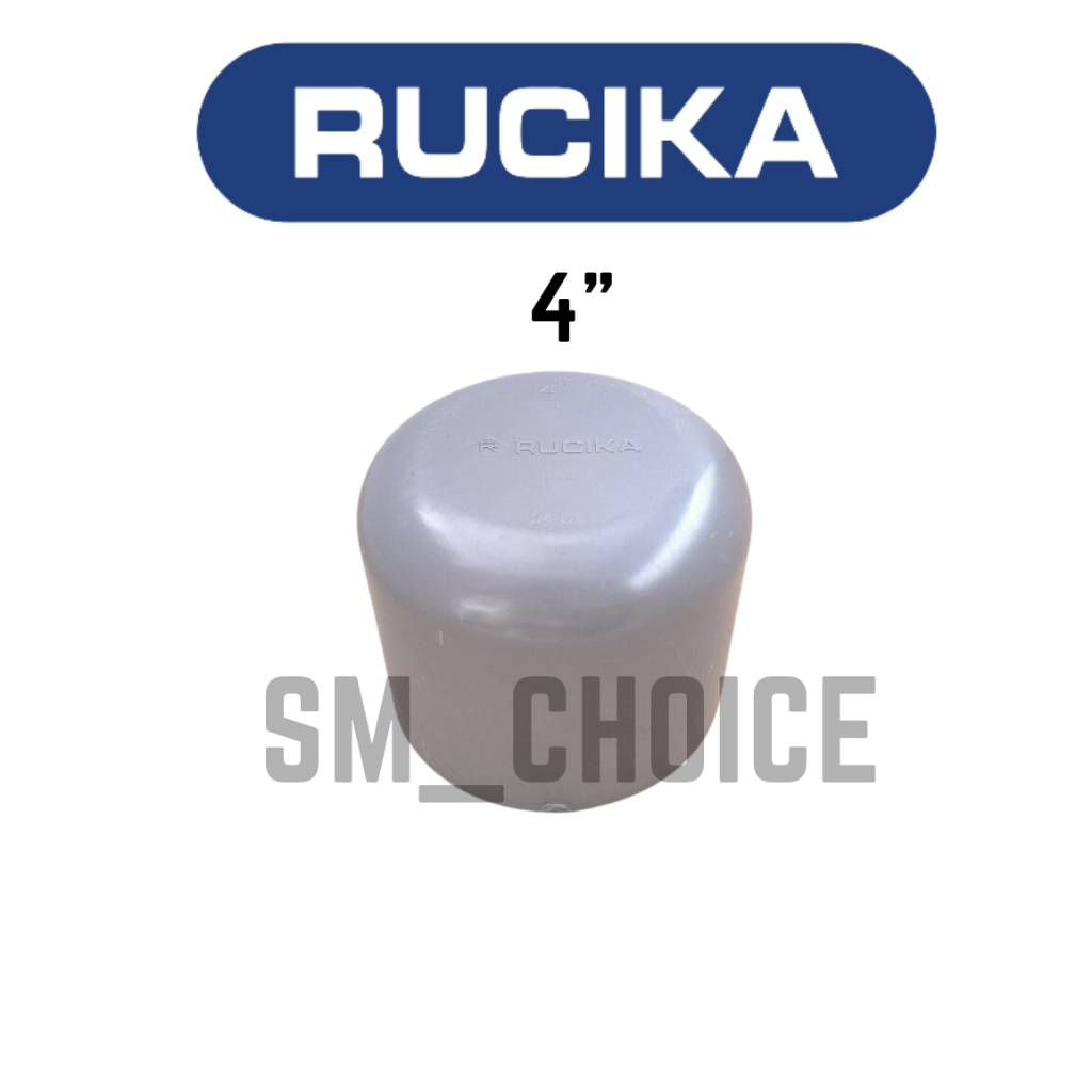 Jual RUCIKA CAP PVC 4 D INCH DOP PVC 4" D RUCIKA PENUTUP PIPA 4 INCH ...