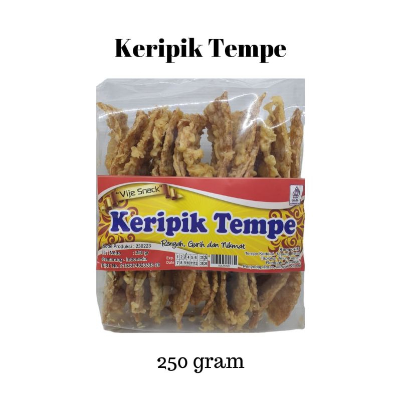 Jual KERIPIK (Tempe, Rebon, Tumpi, Kacang, Bayam) | Shopee Indonesia