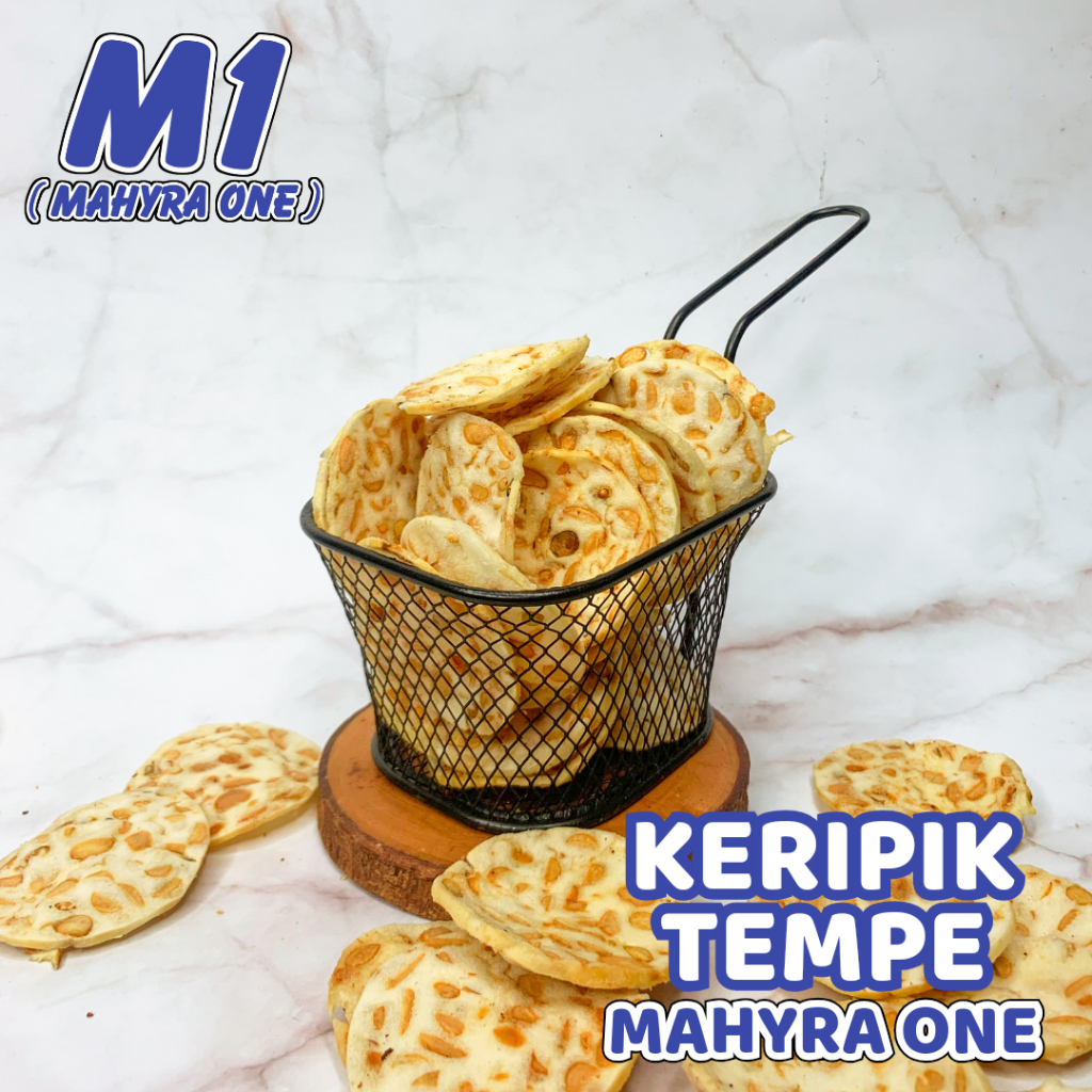 Jual KERIPIK TEMPE KRIUK CRISPY MAHYRA ONE SNACK 1 KG | Shopee Indonesia