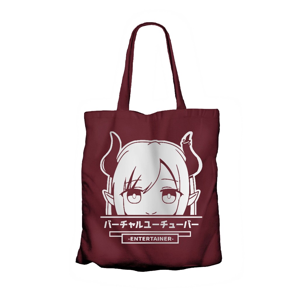 Jual Tote bag anime vtuber YUZUKI CHOCO PEEKER - HOLOLIVE JP 100% ...