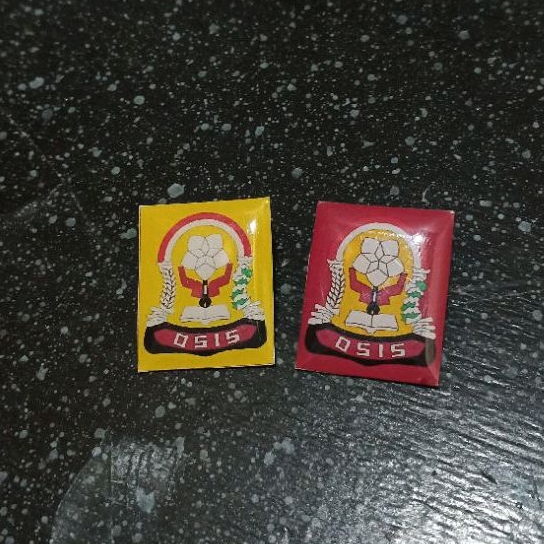 Jual Pin Bros OSIS Sekolahan SMP SMA Persegi Resin - Pin Aksesoris Osis ...