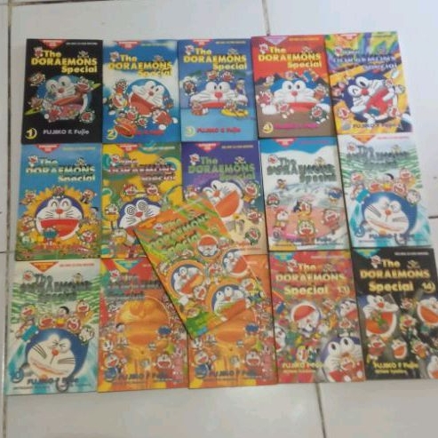 Jual Paket 14 Buku Komik THE DORAEMON SPECIAL | Shopee Indonesia