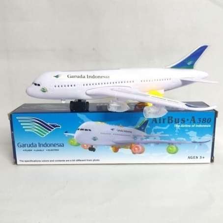 Jual Mainan Anak Pesawat Garuda Indonesia AIRBUS 747-800 0521/ MAINAN ...
