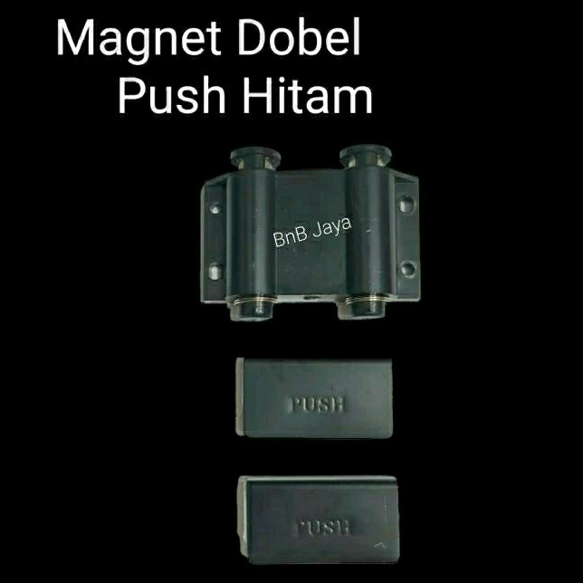 Jual Magnet Pintu Dobel / Double + Push Hitam | Shopee Indonesia