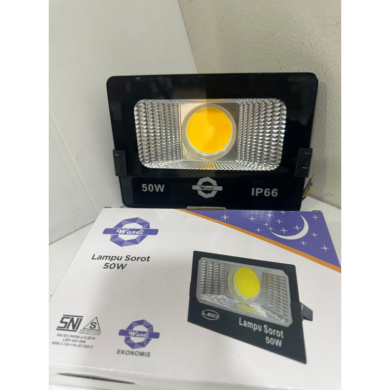 Jual Lampu Sorot Led Tembak 50W 50 Watt SNI | Shopee Indonesia
