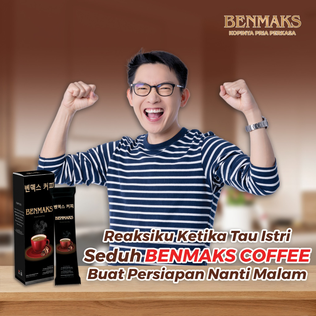 Jual BENMAKS COFFEE KOPI PRIA PERKASA KOPI KESEHATAN KOPI GINGSENG 100% ...