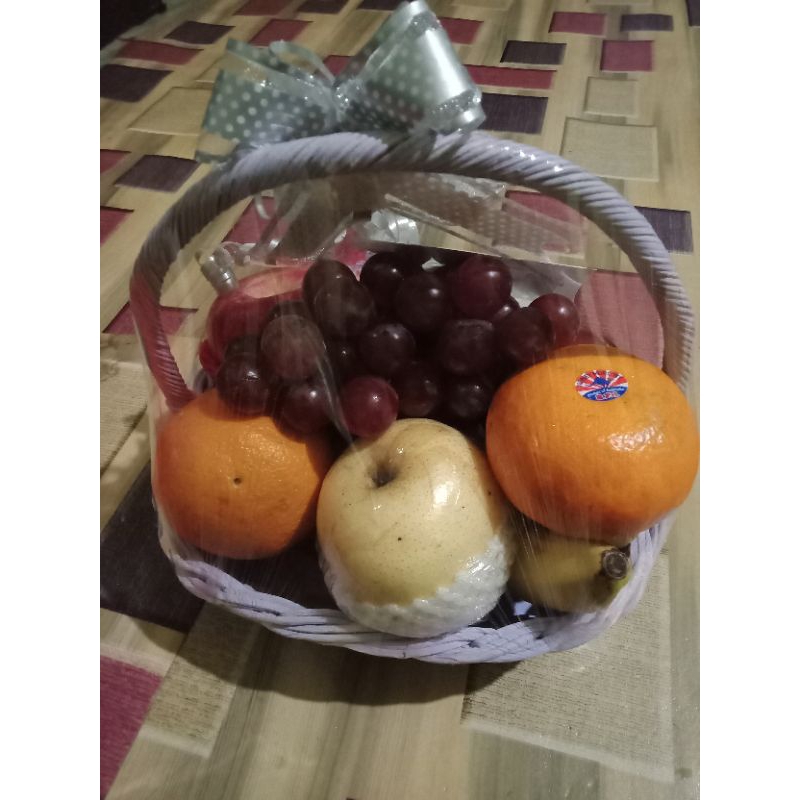 Jual parcell buah/hampers buah/bingkisan buah free kartu ucapan dan ...