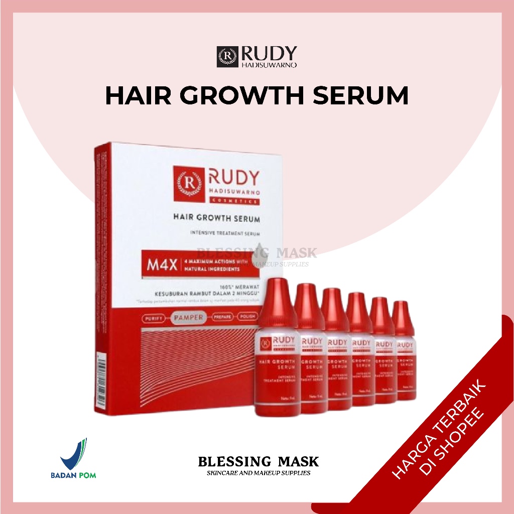 Jual Rudy Hadisuwarno Cosmetics Hair Growth Serum | Hair Serum | Shopee ...