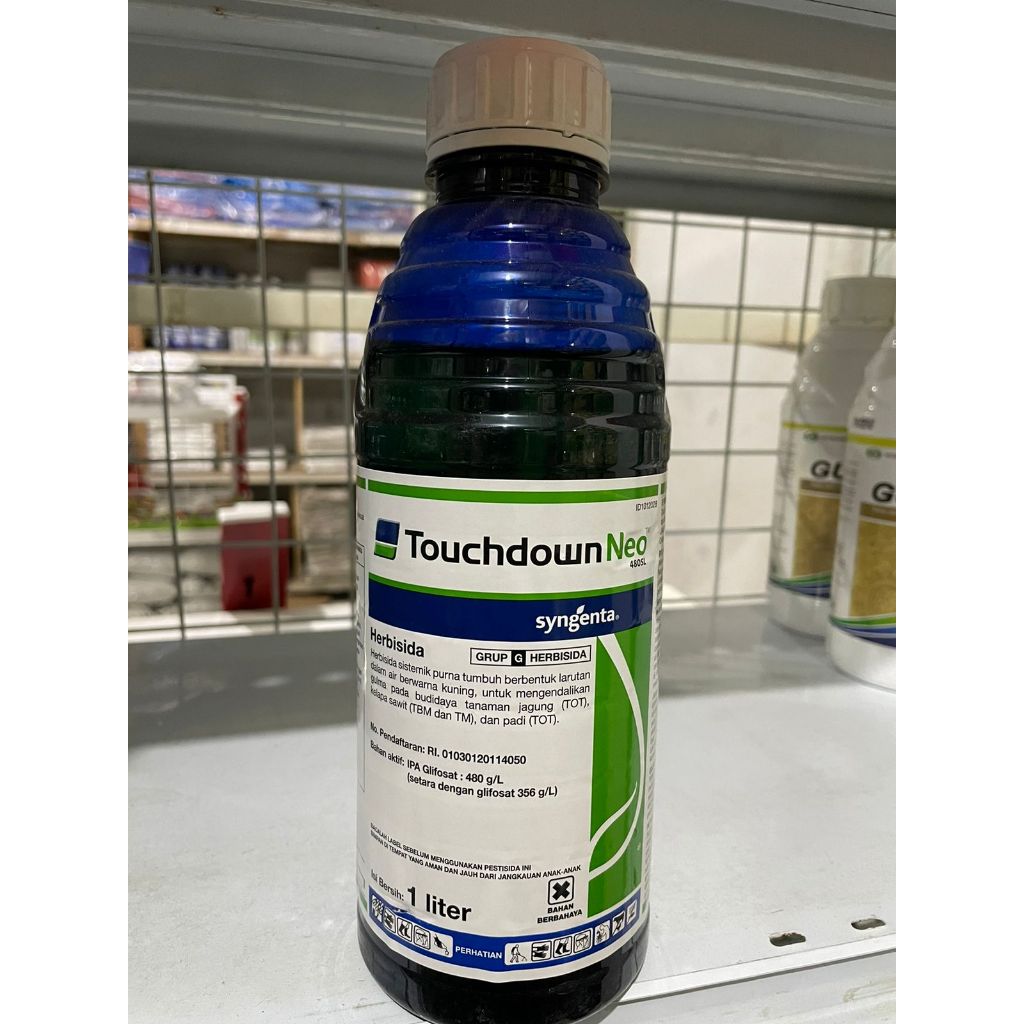 Jual Herbisida TOUCHDOWN NEO 480SL dari syngenta isi 1 liter | Shopee ...