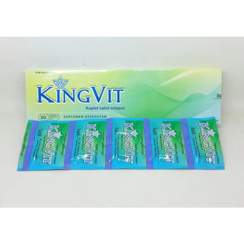 Jual KingVit Box 30 Kaplet Vitamin Penyubur Kandungan | Shopee Indonesia