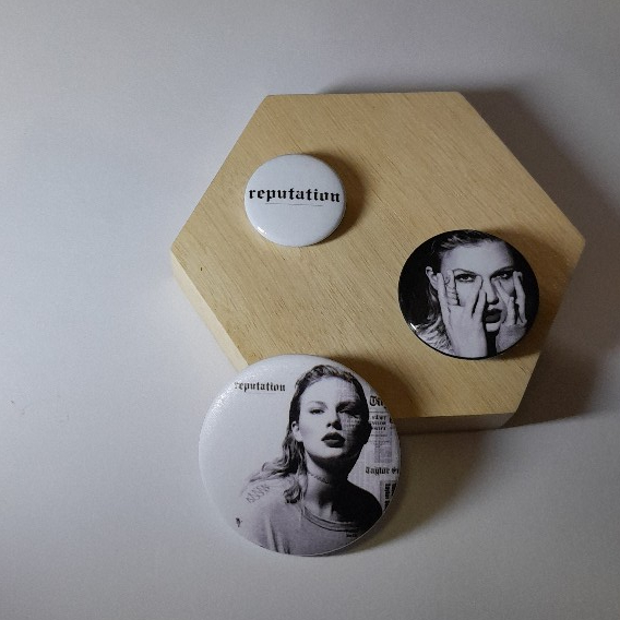 Jual Taylor Swift Reputation Pin Button Set | Shopee Indonesia