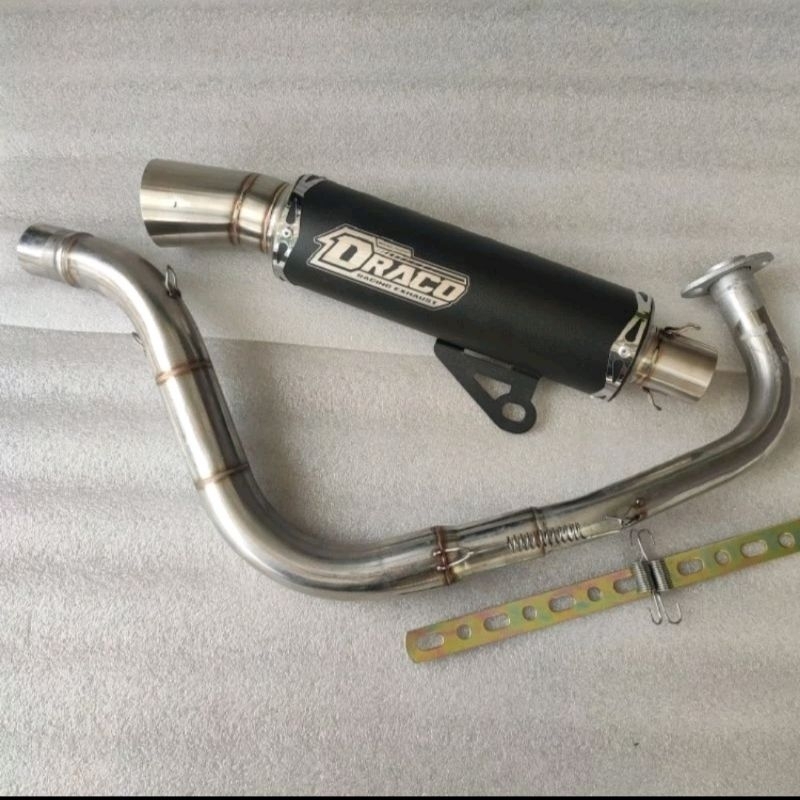 Jual Knalpot Samlong DRACO ORIGINAL BLACKCOATING NMAX AEROX BEAT MIO SCOOPY VARIO. DLL | Shopee ...