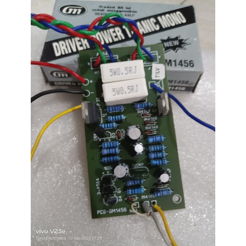 Jual Driver power 150w watt Ampli amplifier Titanic Mono Gm | Shopee ...
