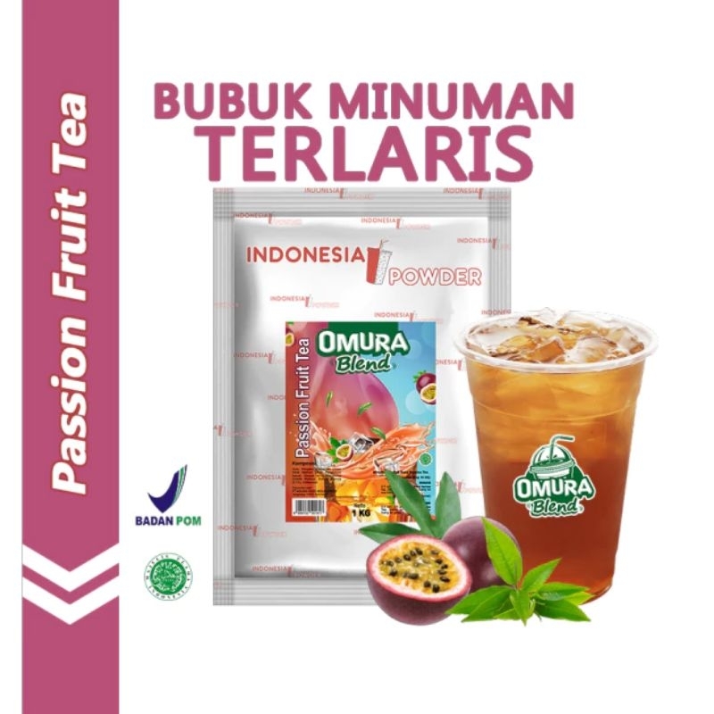 Jual Passionfruit Tea / Teh Markisa 1Kg / Indonesia Powder / Bubuk ...