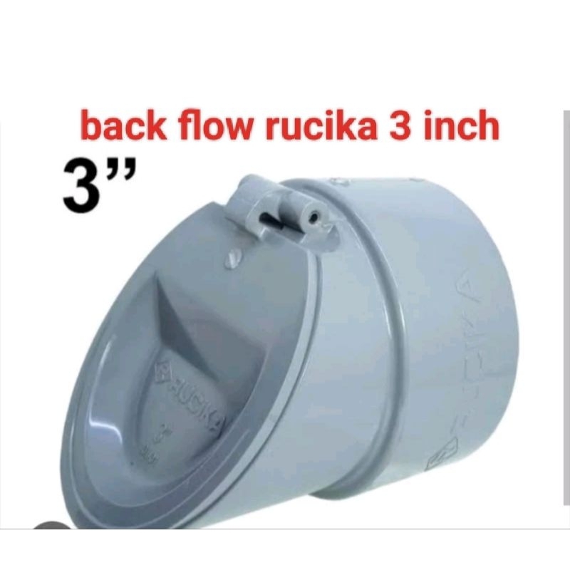 Jual Back flow Valve Rucika 3 ',backflow Valve Rucika 3 inch | Shopee ...