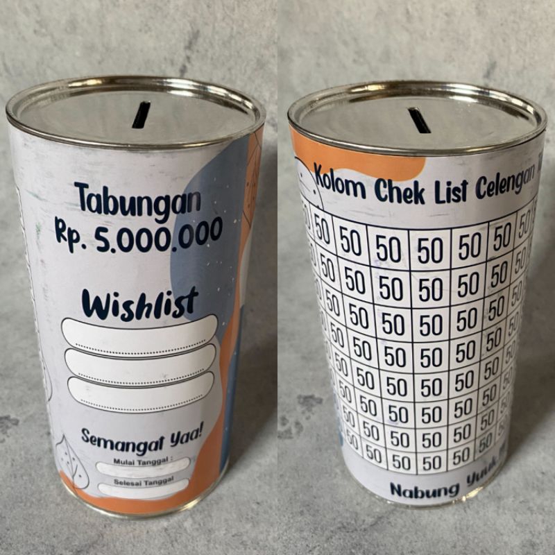 Jual Tabungan Target 5 juta | Celengan Target 5 juta Medium | Shopee ... Jual Tabungan Target 5 juta | Celengan Target 5 juta Medium | Shopee ...