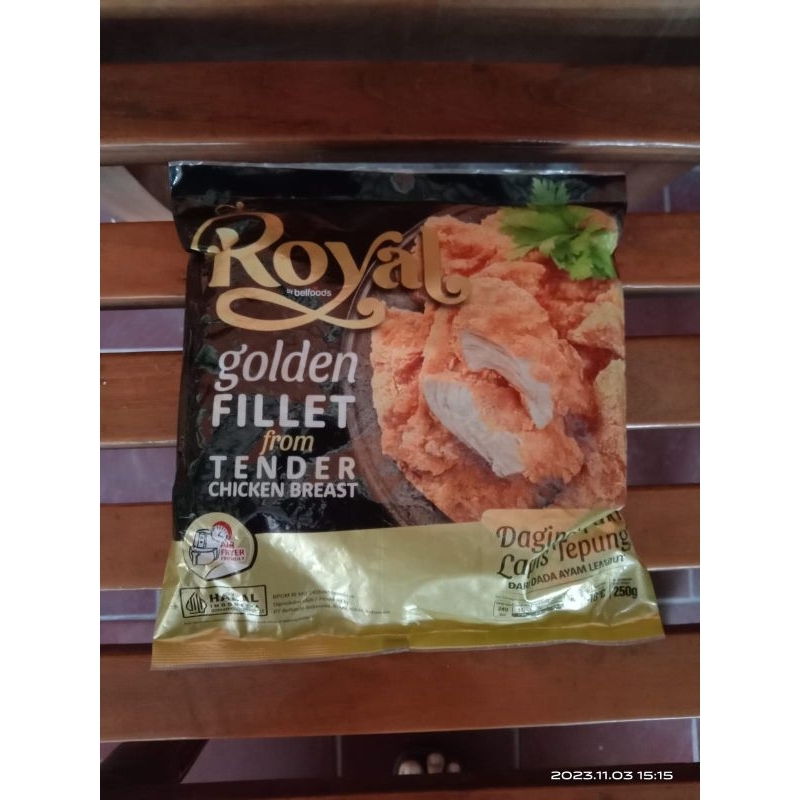 Jual Royal Golden Fillet Belfoods Tender Chicken Breast 250 gram - Ayam ...