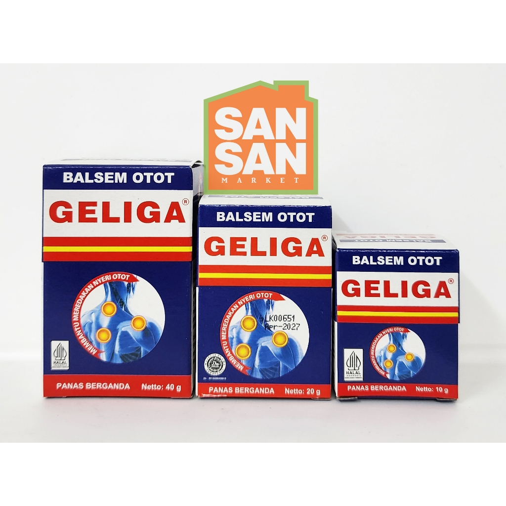 Jual Cap Lang Balsem Otot GELIGA 20 gr | Shopee Indonesia