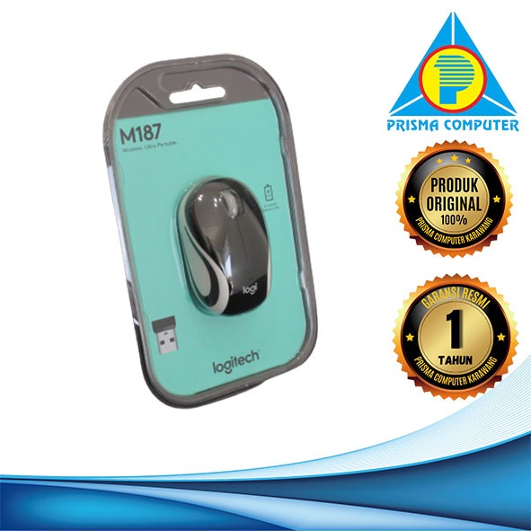 Jual MOUSE WIRELESS LOGITECH M187 ORIGINAL | Shopee Indonesia
