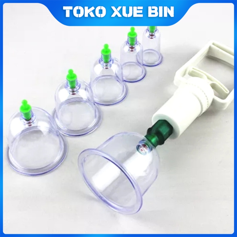 Jual Kop Angin / Bekam Kesehatan Praktis Isi 6 Pcs Tabung Pull Out Avacuum Apparatus /Mengobati ...