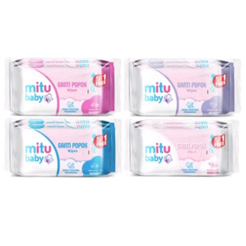 Jual MITU Tisu Basah 2x50 Sheets | Shopee Indonesia