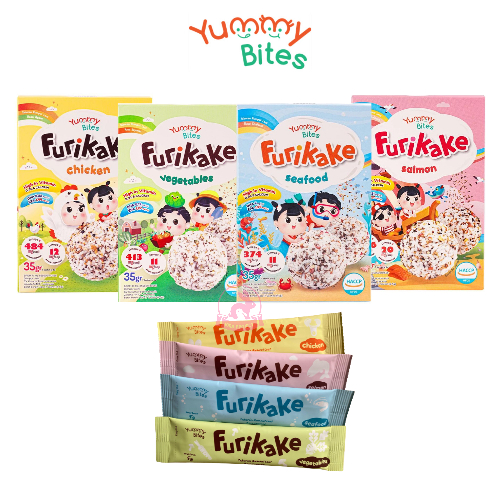 Jual YUMMY BITES FURIKAKE 35G BOX (7SACHET @5G)/SACHET 4X5G TABURAN ...