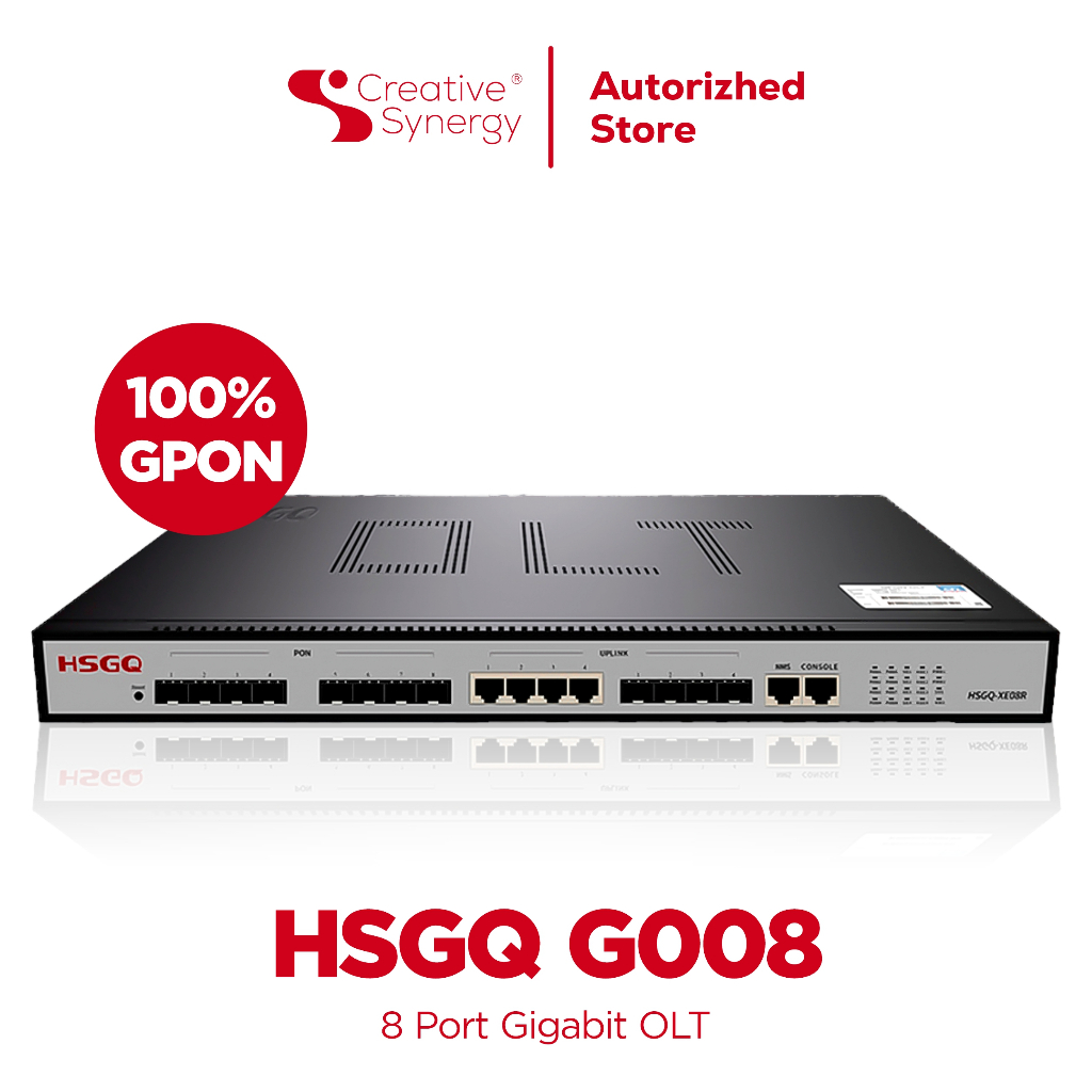 Jual HSGQ GPON OLT 8 Port - G008 - Real Gigabit PON Unit Only | Shopee Indonesia