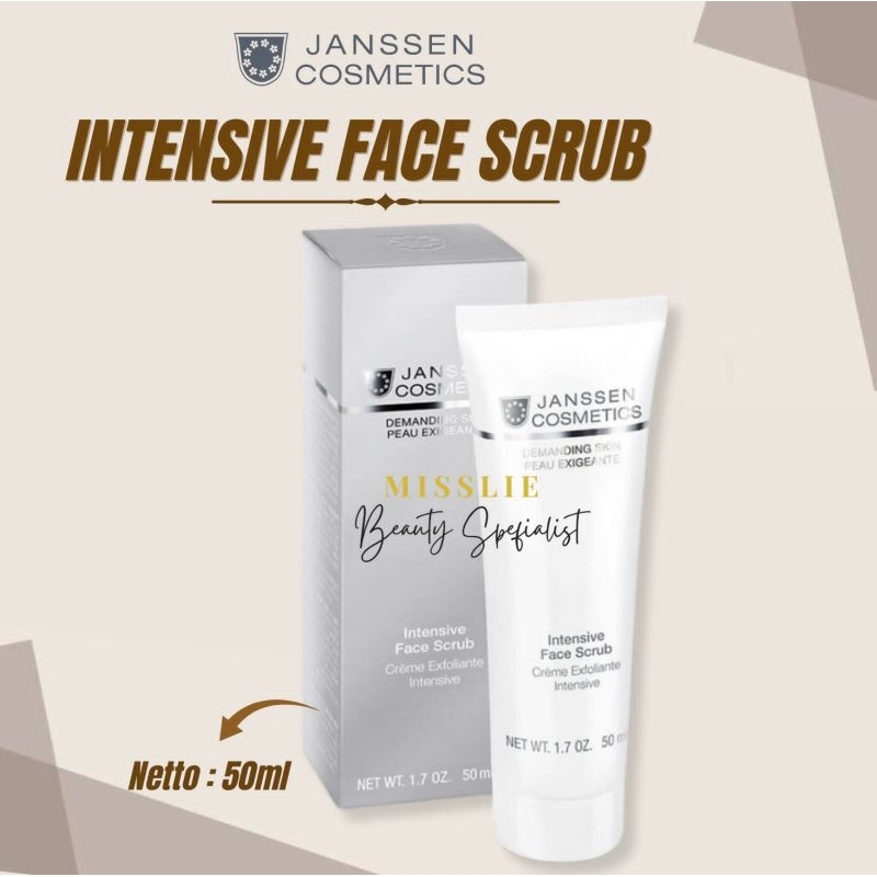 Jual INTENSIVE FACE SCRUB JANSSEN COSMETICS | Shopee Indonesia