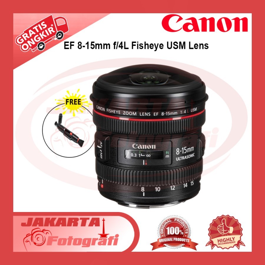 Jual Canon EF 8-15mm f4L Fisheye USM Lens GARANSI RESMI | Shopee Indonesia