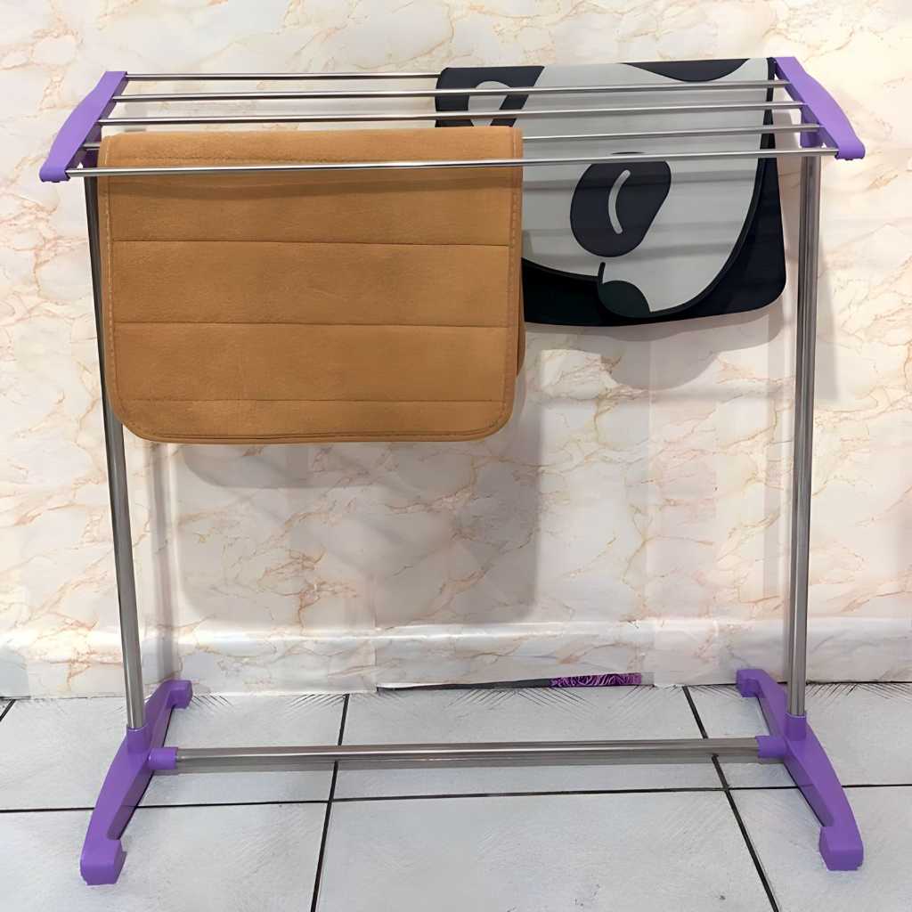 Jual Rak Handuk Shenar Portable Jemuran handuk Baju Rak Pakaian ...