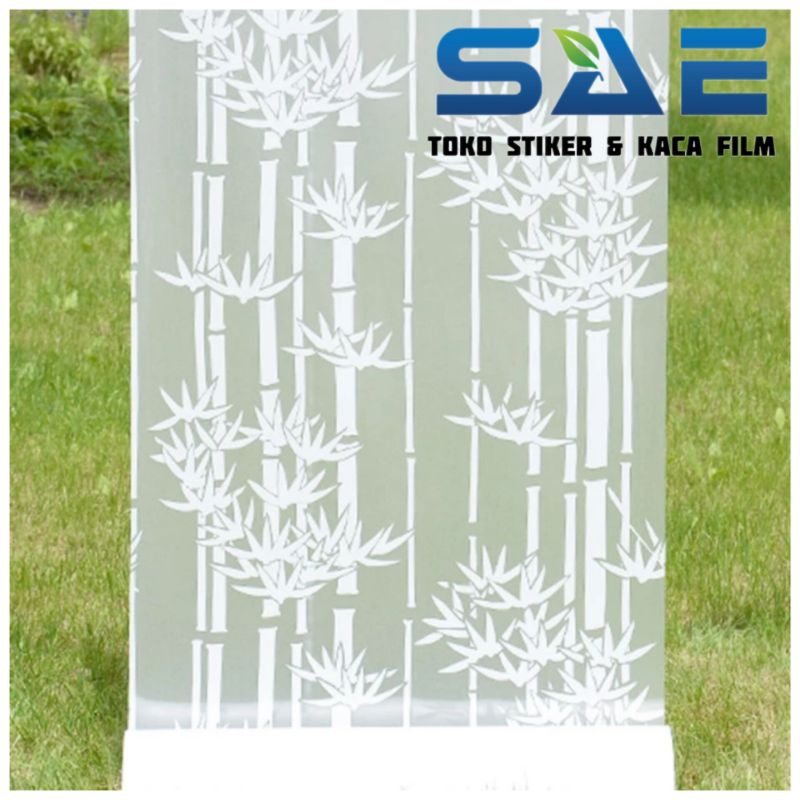 Jual Stiker Kaca Motif Bambu Ukuran 45cm x 5m | Shopee Indonesia