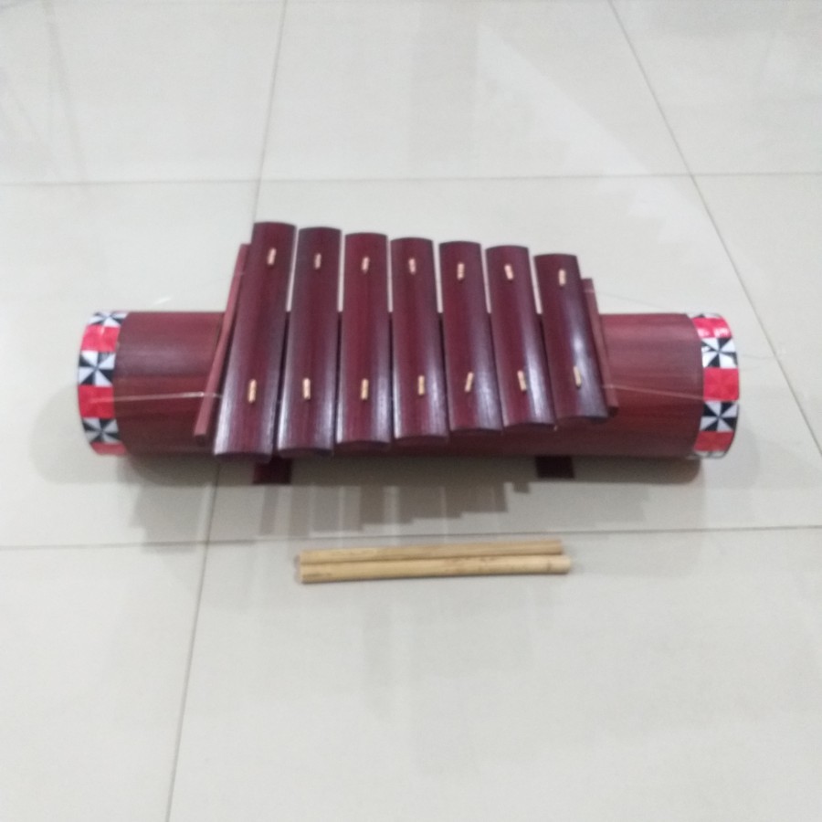 Jual Gamolan Lampung / Alat musik Tradisional Cetik Lampung Nada ...