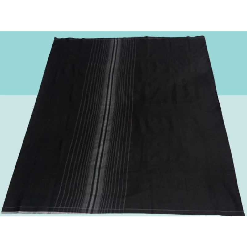 Jual SARUNG HITAM POLOS/SARUNG HITAM TUMPAL GARIS | Shopee Indonesia