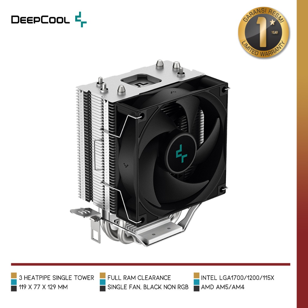 Jual DEEPCOOL AG300 | Compact Single-Tower CPU Cooler | Shopee Indonesia