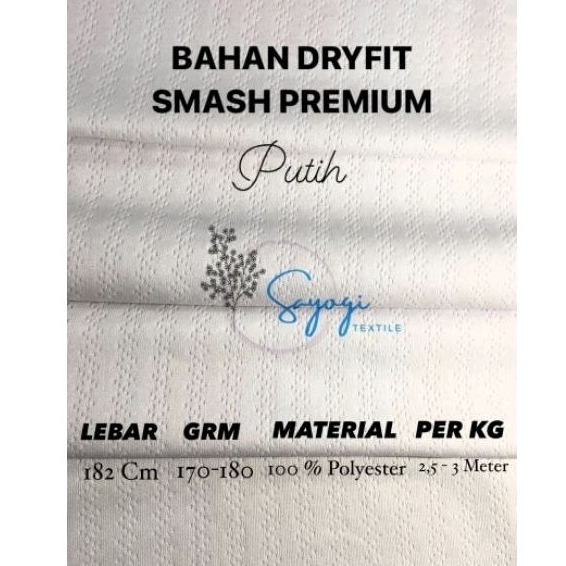 Jual BAHAN DRYFIT SMASH PREMIUM HARGA KILOAN | Shopee Indonesia