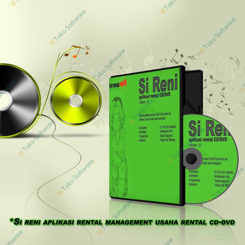 Jual Si Reni Aplikasi Rental CD/DVD | Shopee Indonesia