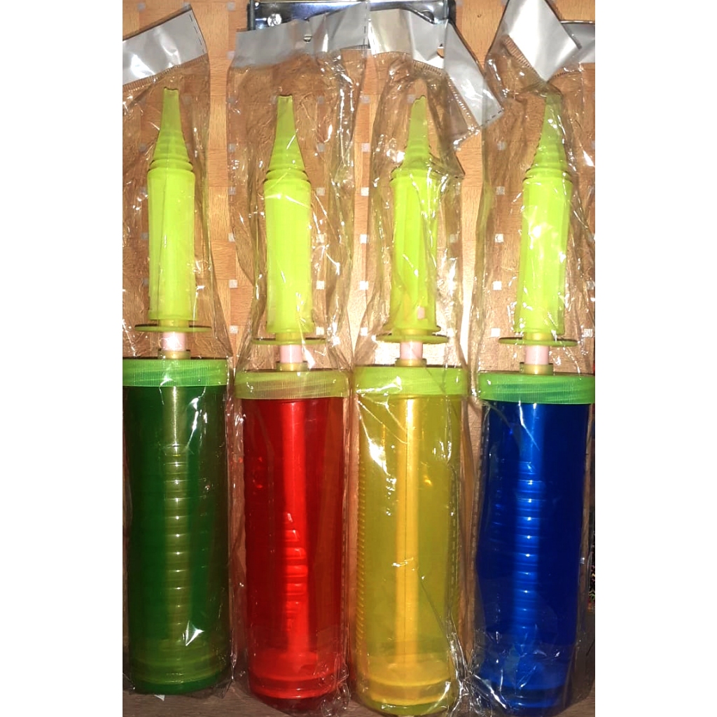 Jual 1 pcs POMPA BALON TRANSPARAN MANUAL PM036, pompa angin, pompa ...