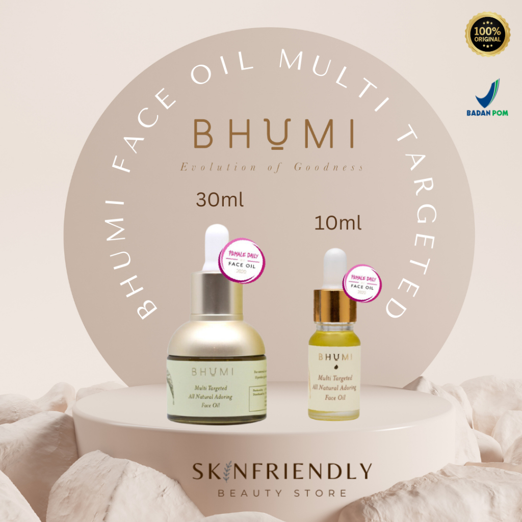 Jual [READY] Bhumi Multi Targeted All Natural Adoring Face Oil 10ml ...